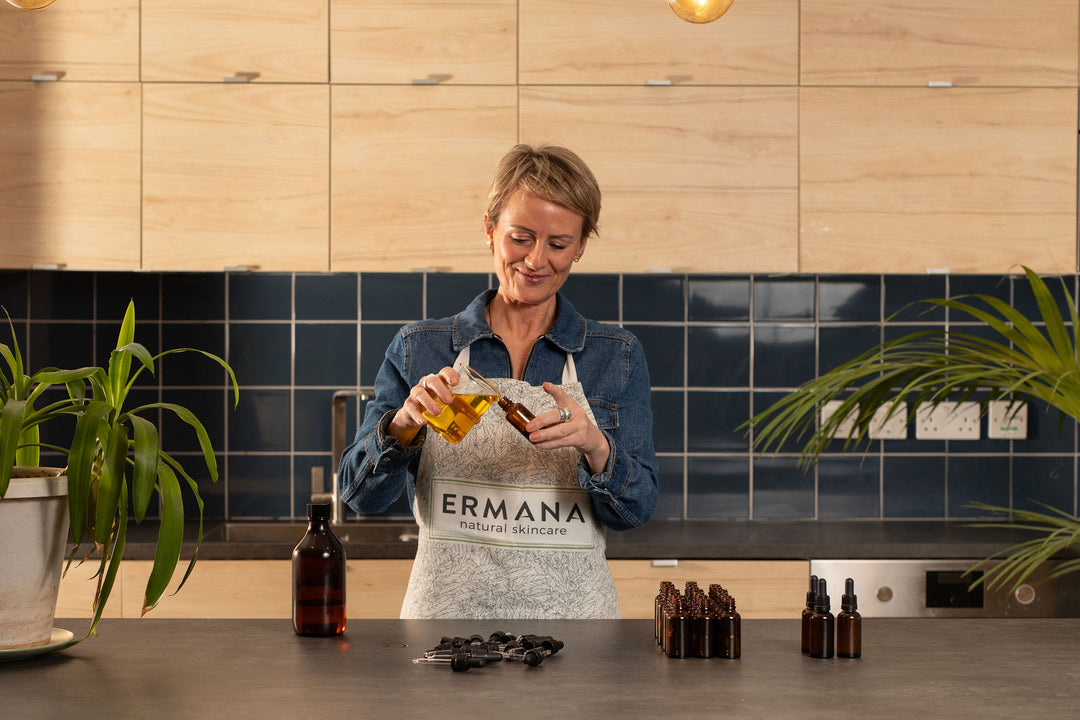 Ermana's ethos is to show as much concern for what we put on our body ...